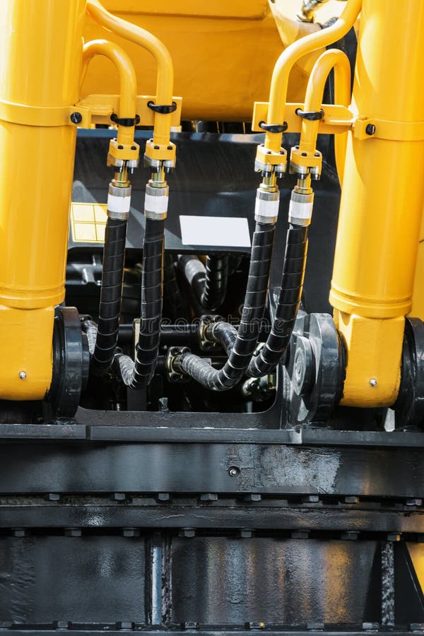 Hydraulic System of the Tractor, Tube and Connections Stock Image ... Hydraulic System of the Tractor, Tube and Connections Stock Image ...