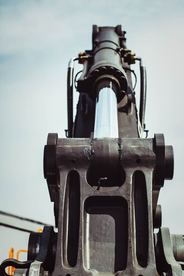 Caterpillar Tractor at the Exhibition Stock Image - Image of heavy ...