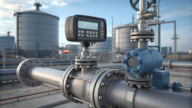 Hydraulic Valve System with Digital Display for Precise Control Stock ...