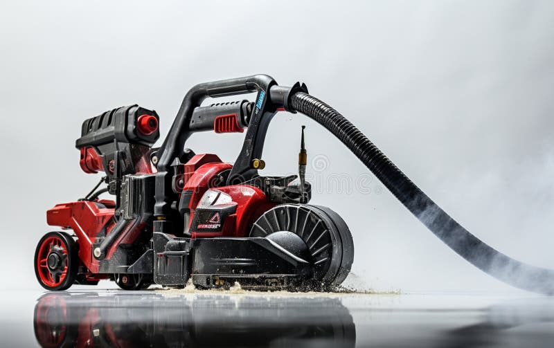 Hydro Cleaner on a Pure White Surface -Generative Ai Stock Image ...
