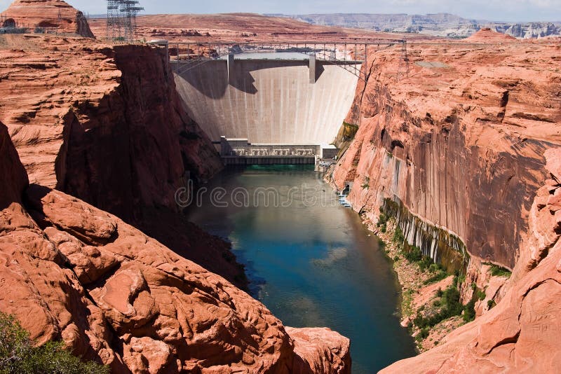 Hydro Electric Power Dam stock photo. Image of canyon - 7266866