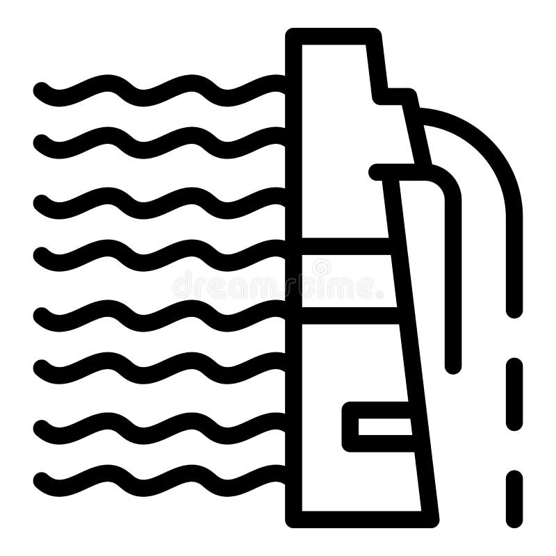 Hydroelectricity Outline Stock Illustrations – 477 Hydroelectricity ...
