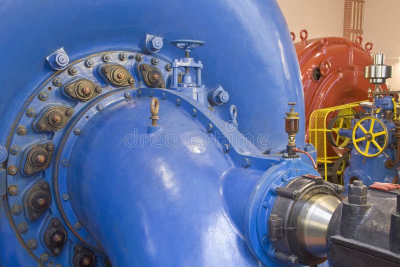 Hydro Power Plant - Reactors Stock Photo - Image of industry, megawatts ...