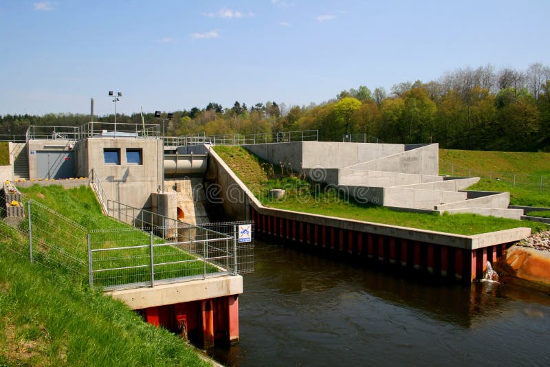 Hydro power plant stock image. Image of river, power - 32073019