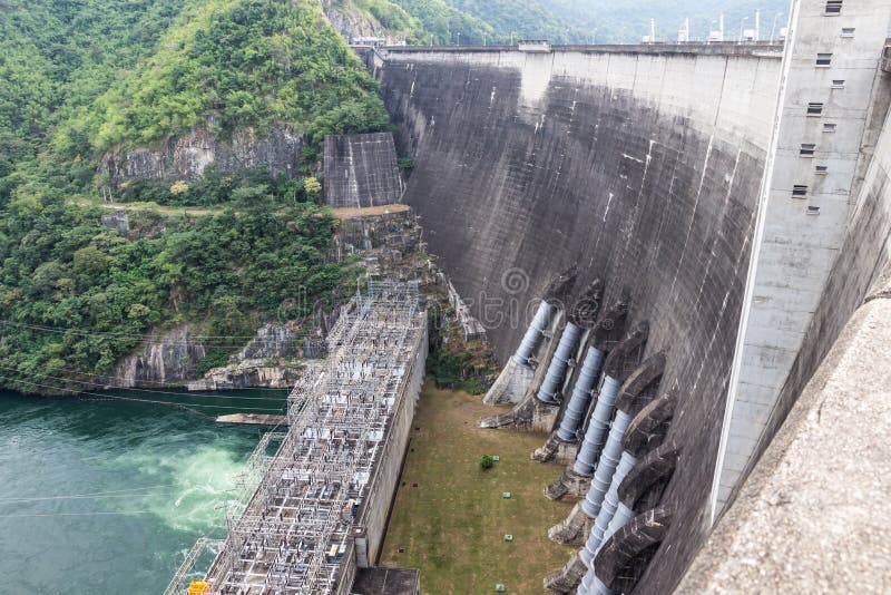 Hydro-Electric Power Station Stock Photo - Image of reservoir ...