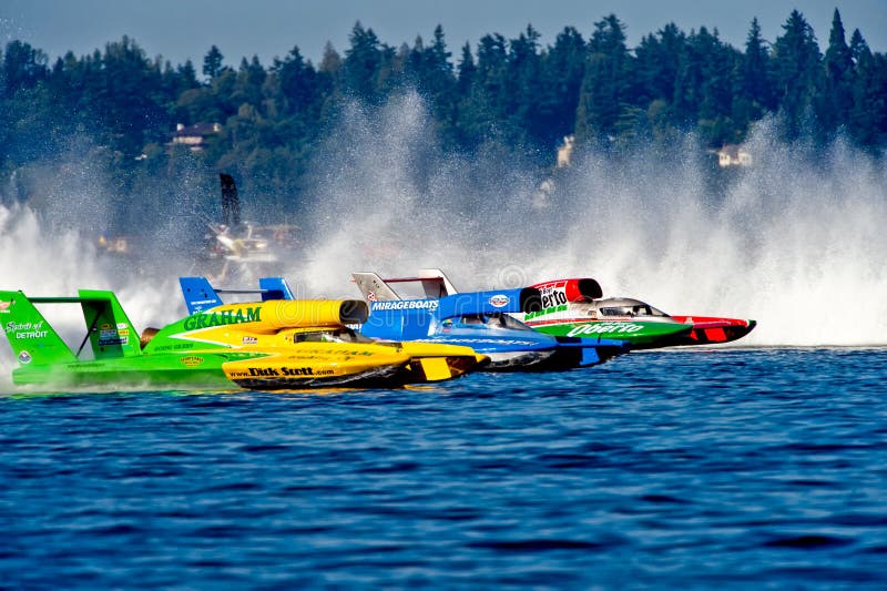 Hydro race boats editorial photography. Image of front - 6041232