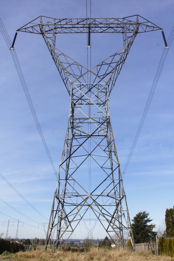 Hydro Transmission Tower stock photo. Image of electricity - 23586592