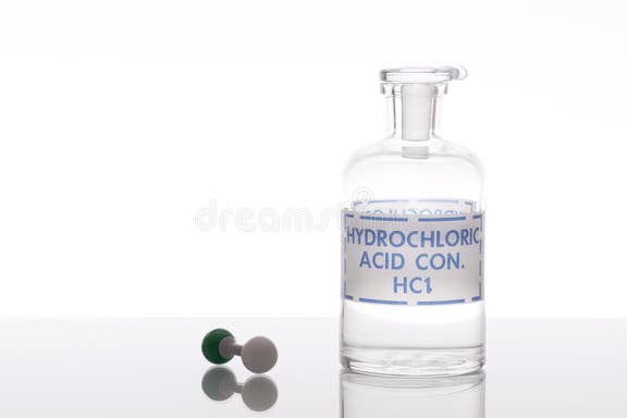Hydrochloric acid solution stock photo. Image of hydrogen - 80503508