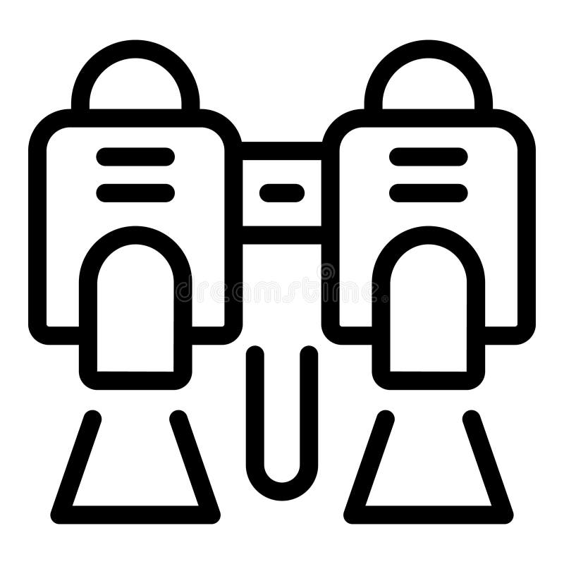 Hydrodynamic Board Icon Outline Vector. Aquatic Aerial Platform Stock ...