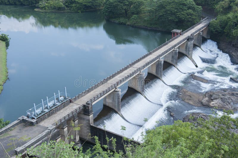 Hydroelectric Dam stock image. Image of turbines, power - 53502437