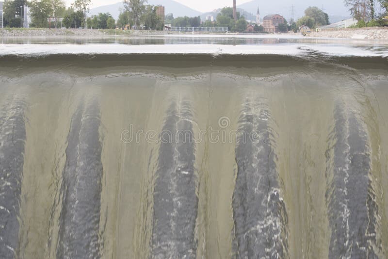 Hydroelectric Power Plant for Energy and Electricity Generation Stock ...