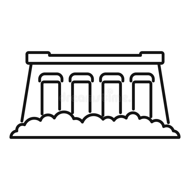 Hydroelectric Power Plant Generating Electricity Using Water Dam Stock ...