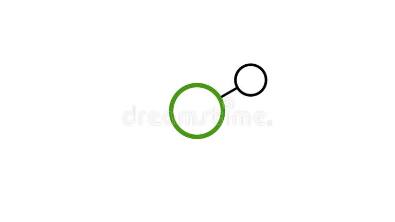 Hydrofluoric Acid Molecule, Structural Chemical Formula, Ball-and-stick ...