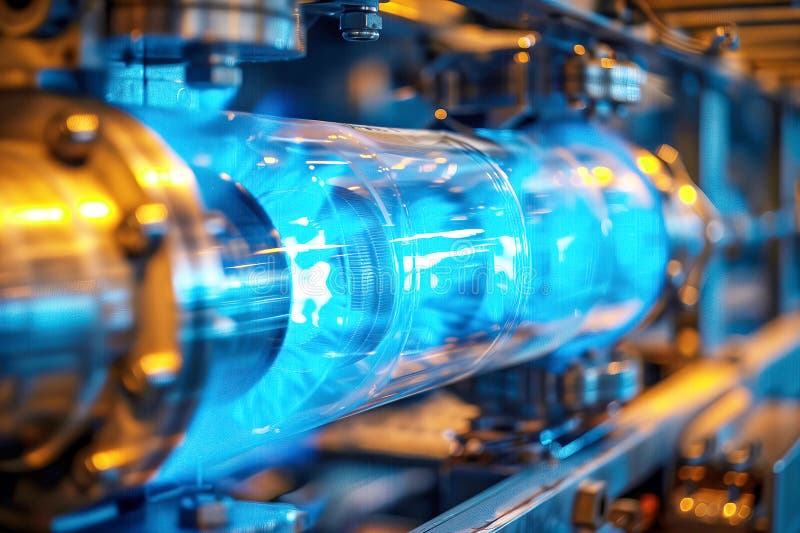 Hydrogen Energy Conversion System in High-Tech Facility Stock ...