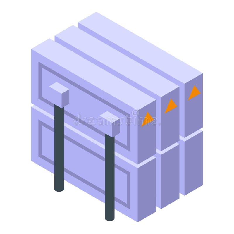 Hydrogen Energy Icon Isometric Vector. Pipeline Storage Stock Vector ...