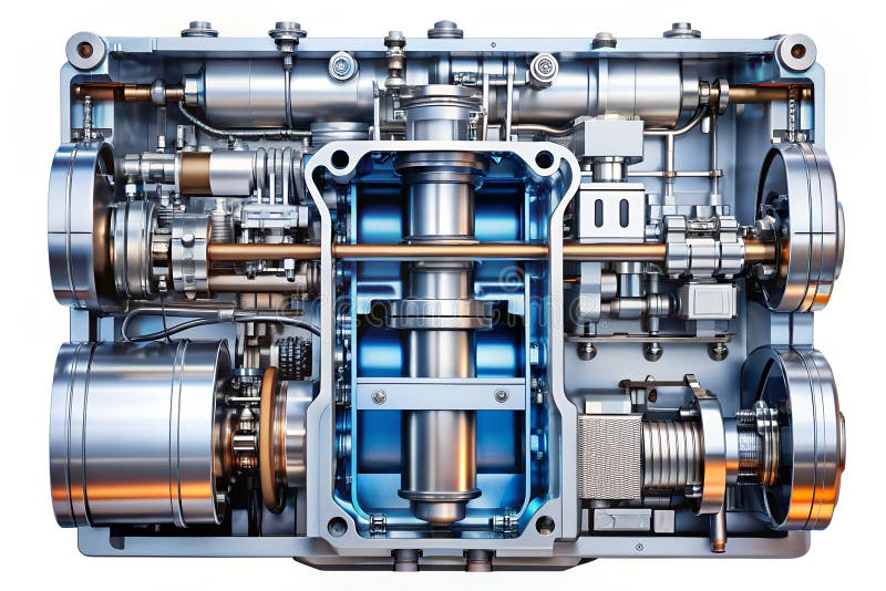 Hybrid Car Cutaway Generic Stock Photos - Free & Royalty-Free Stock ...