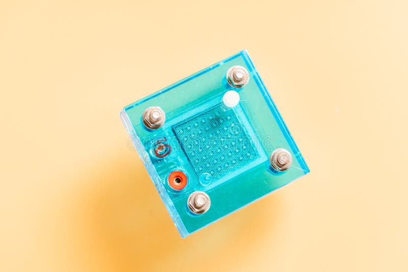 Hydrogen Fuel Cell. an Alternative Energy Source for the Industry Stock ...