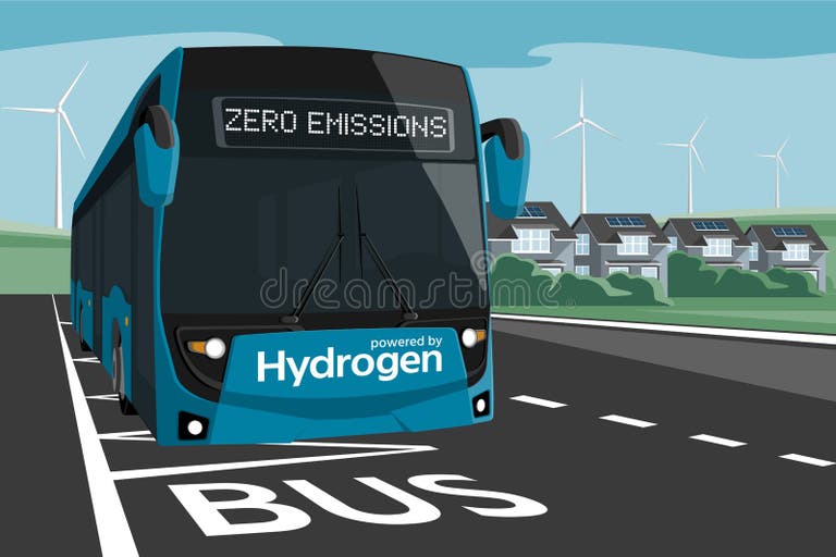Hydrogen Bus Stock Illustrations – 181 Hydrogen Bus Stock Illustrations ...