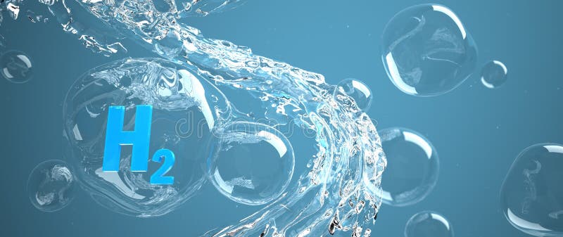 Hydrogen Fuel Liquid stock illustration. Illustration of science ...