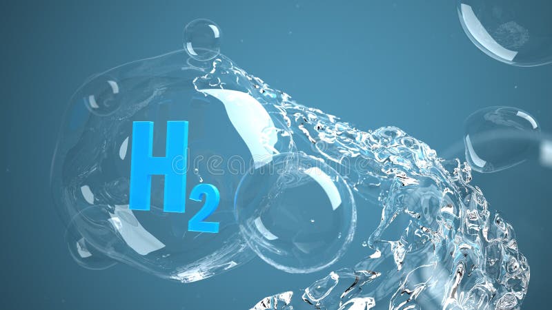 Hydrogen Fuel Liquid stock illustration. Illustration of science ...