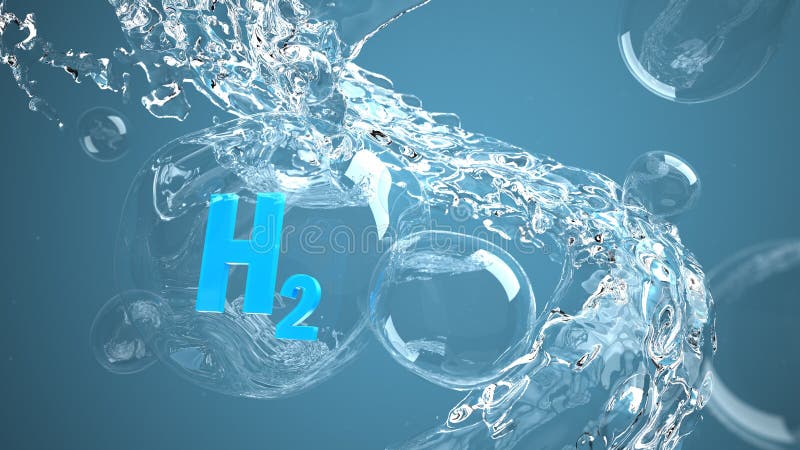 Hydrogen Fuel Liquid stock illustration. Illustration of ecology ...