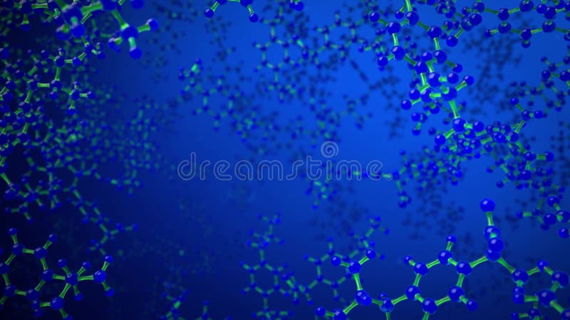 Hydrogen Molecule or Atom, Abstract Structure for Science or Medical ...