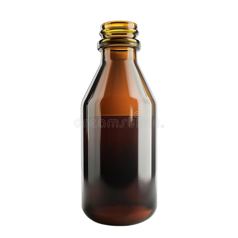 Hydrogen Peroxide Bottle Isolated on Transparent Background Stock ...