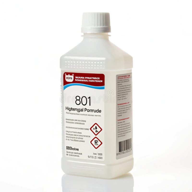 Hydrogen Peroxide Bottle Stock Illustrations – 99 Hydrogen Peroxide ...