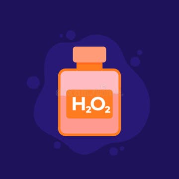 Hydrogen Peroxide Bottle Stock Illustrations – 105 Hydrogen Peroxide ...