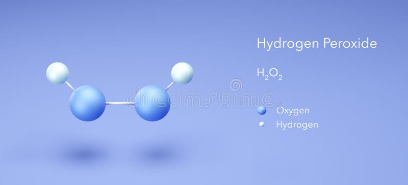 Hydrogen Peroxide Molecular Structure Stock Illustrations – 162 ...