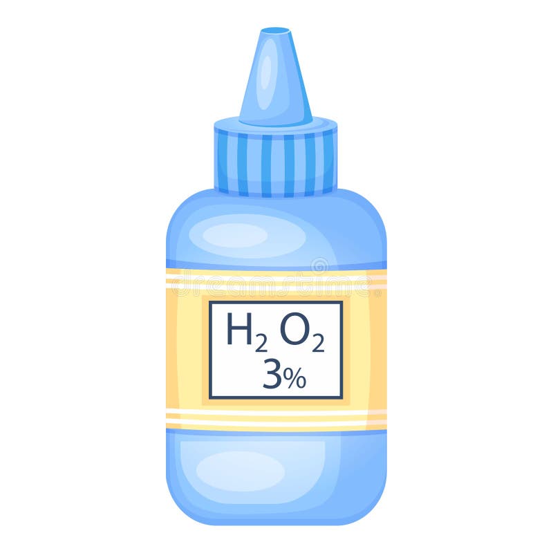 Hydrogen Peroxide Bottle Stock Illustrations – 40 Hydrogen Peroxide ...