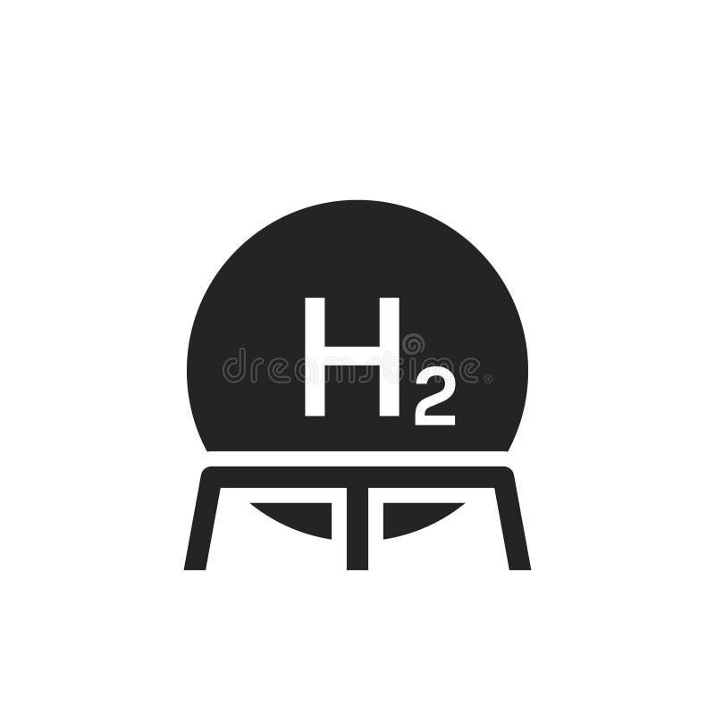 Hydrogen Storage Icon. Environment, Eco Friendly and Alternative Energy ...