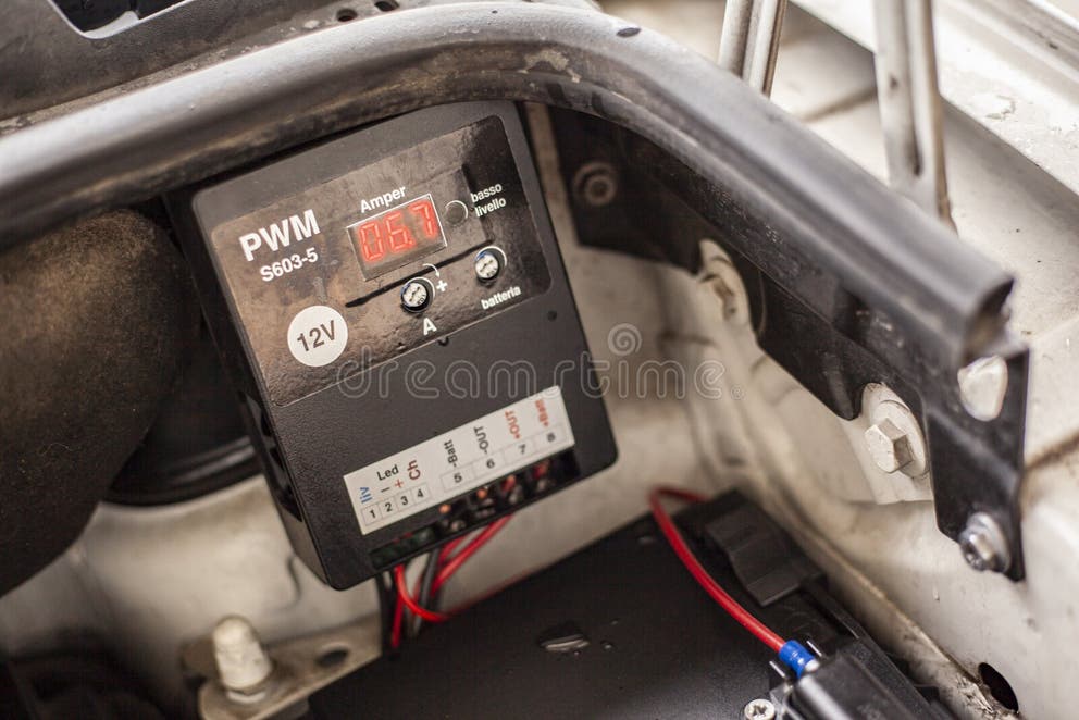 Hydrogen System Control Unit in the Car Engine Editorial Image - Image ...