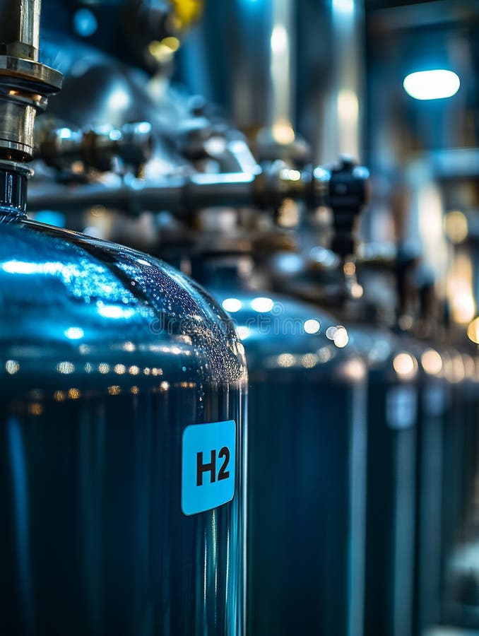 Hydrogen Tanks in Industrial Setting, Focus on Energy and Technology ...