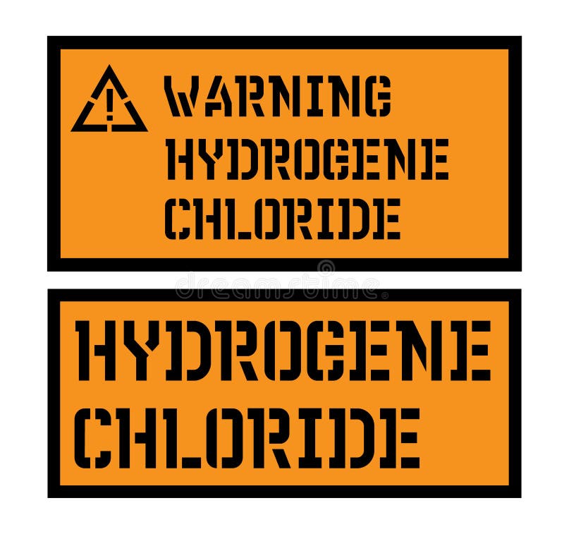 Chloride Sign Stock Illustrations – 526 Chloride Sign Stock ...
