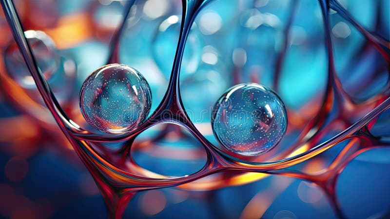 Hydrology water dna stock illustration. Illustration of chemistry ...