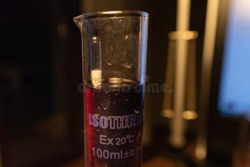 Wine hydrometer stock image. Image of winemaking, brewing - 46098929