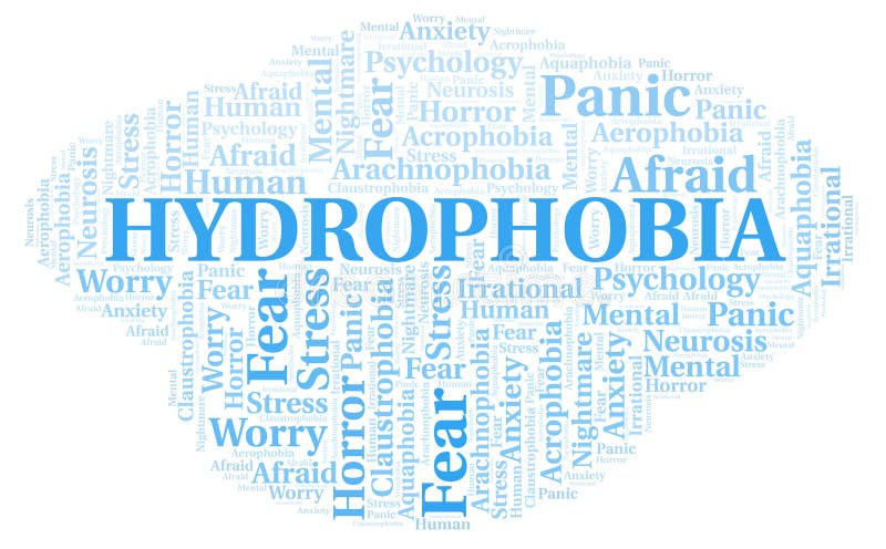 Hydrophobia stock vector. Illustration of necktie, expression - 30438858