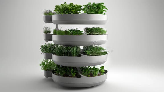In Hydroponics and Aeroponics, Stackable Modular Pots are Used To ...