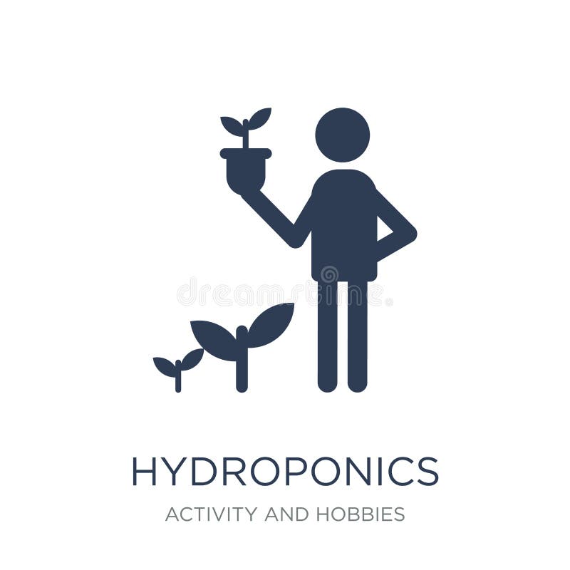 Two Color Hydroponics Vector Icon from Activity and Hobbies Concept ...