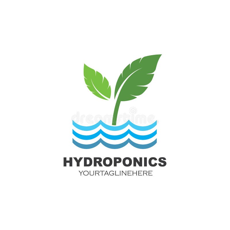 Hydroponics Logo Vector Illustration Design Stock Vector - Illustration ...
