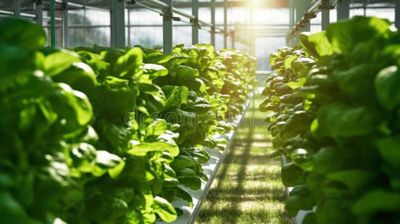 Hydroponics and Vertical Farming Concept. Versatile Crop Selection ...