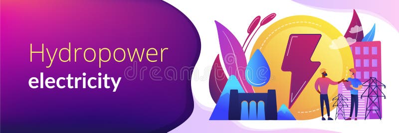 Hydropower Banner Stock Illustrations – 116 Hydropower Banner Stock ...