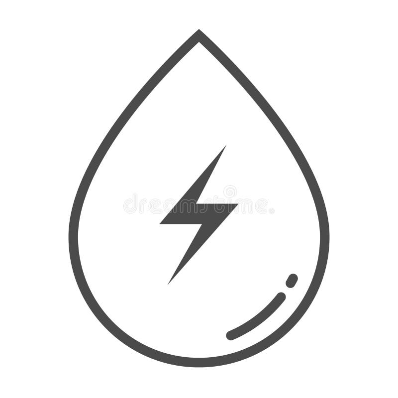 Hydropower Icon Set, Cartoon Style Stock Vector - Illustration of ...