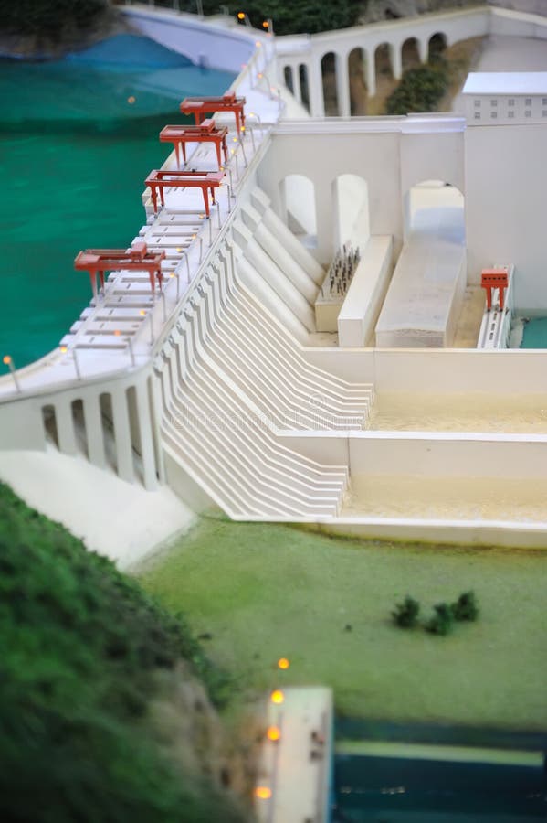 Hydropower Station model stock photo. Image of hydropower - 27734784