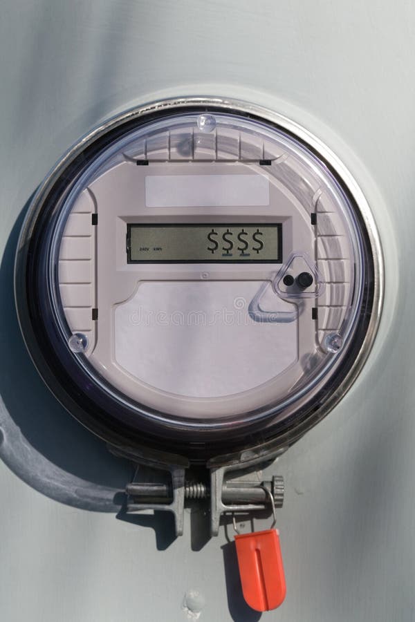 HydroSmartMeter stock image. Image of tool, glass, current - 18883469