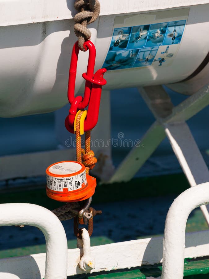 Hydrostatic Release Mechanism Stock Image - Image of risk, rescue: 71432387