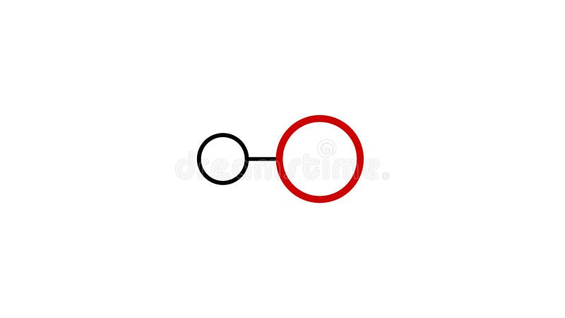 Hydroxide Molecule, Structural Chemical Formula, Ball-and-stick Model ...