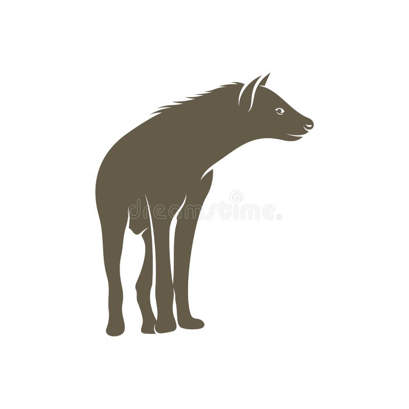 Hyena Design Vector Illustration, Creative Hyena Logo Template, Icon ...