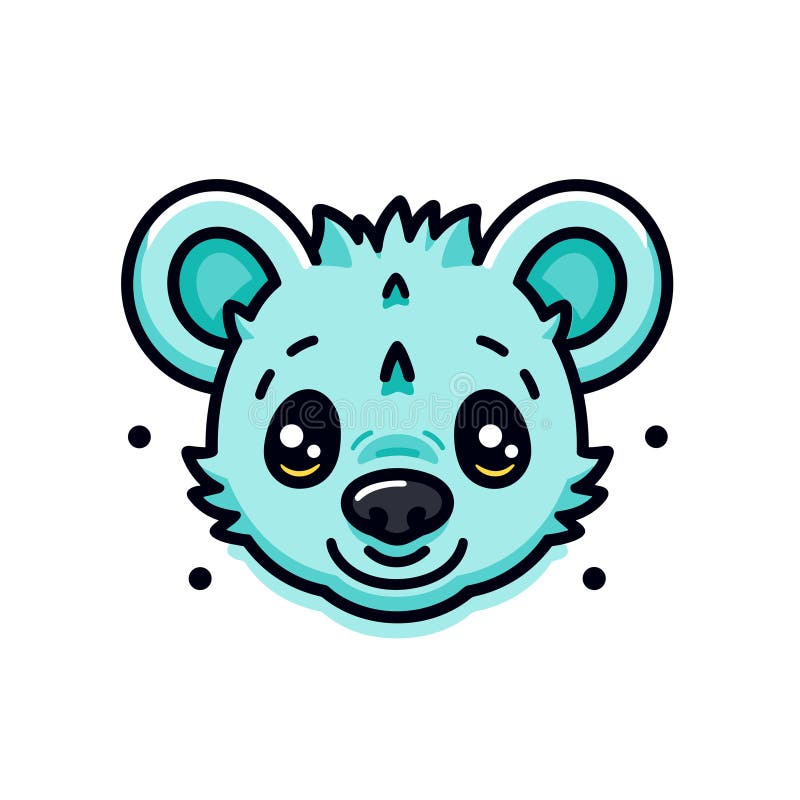 Hyena. Hyena Hand-drawn Comic Illustration. Cute Vector Doodle Style ...